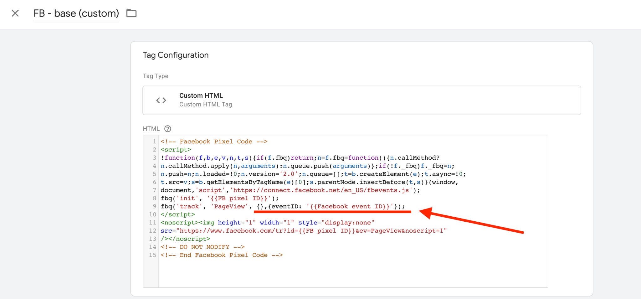 How to set up Facebook event deduplication in GTM - Stape