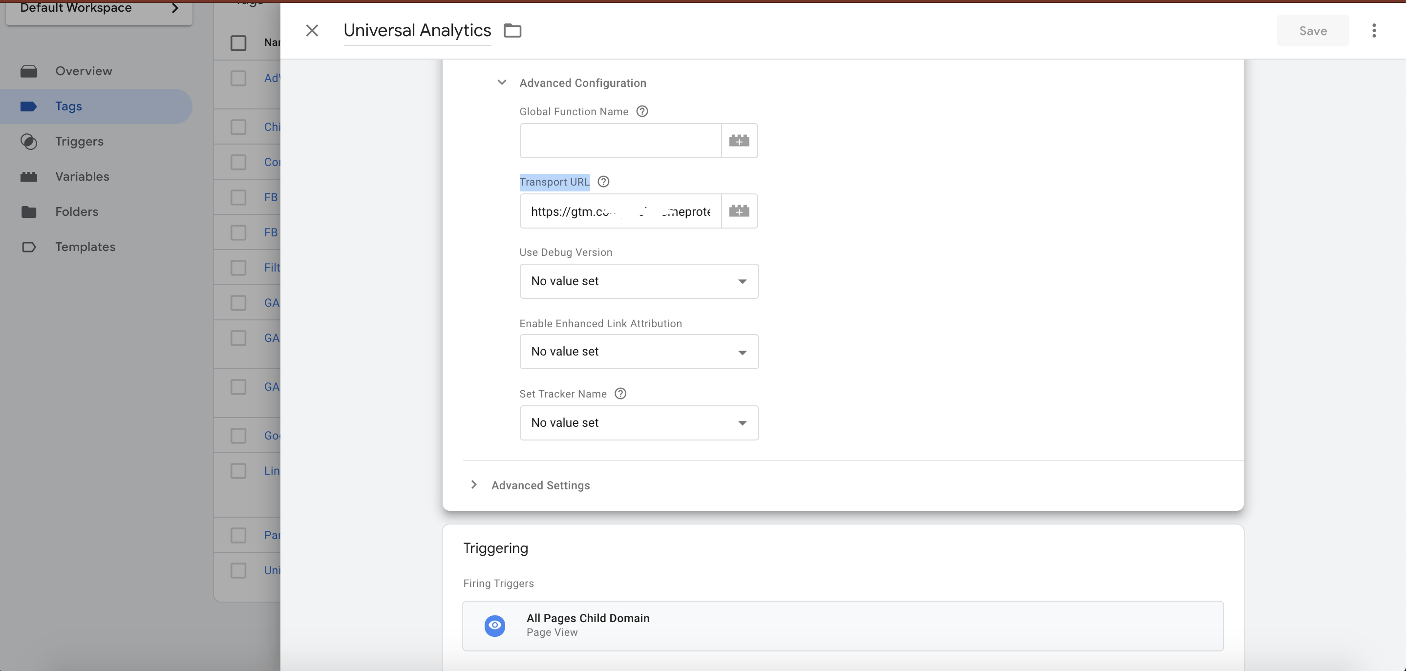 Custom domain in the Google Tag Manager Server container - Stape