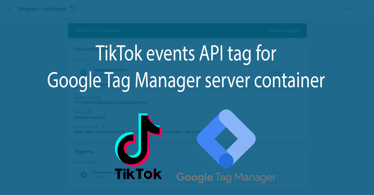 How to set up TikTok Events API - Stape
