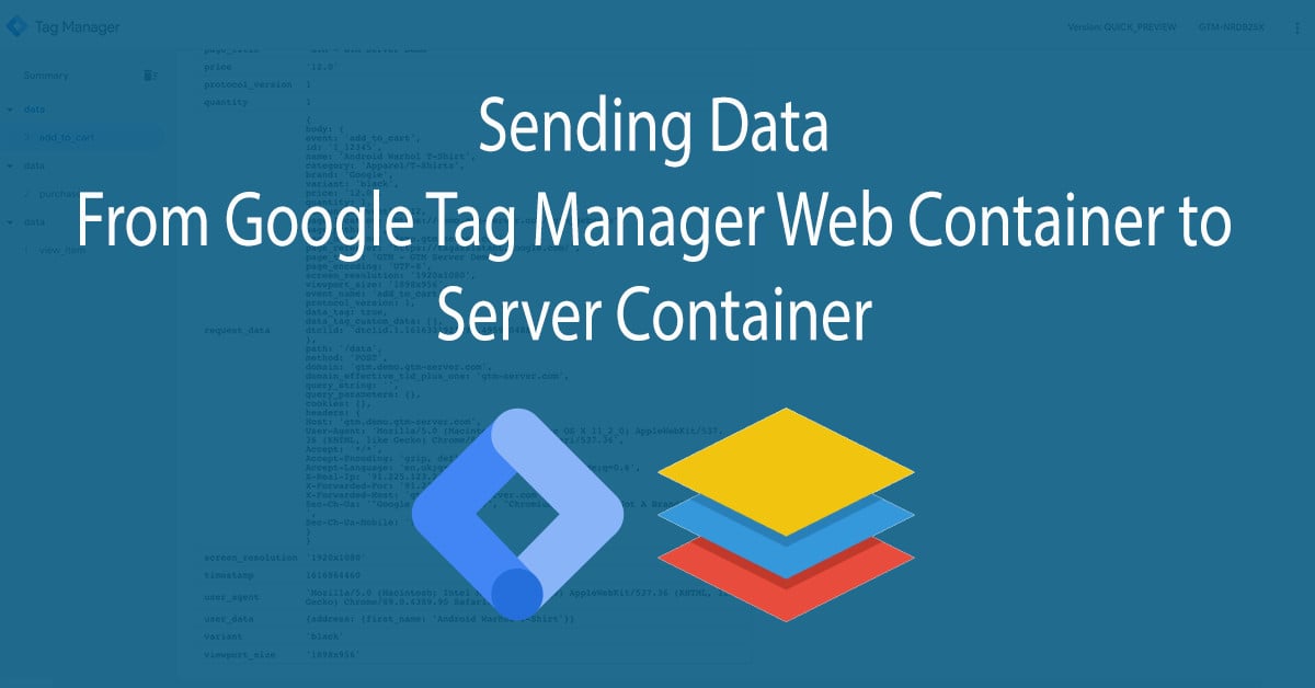 Sending Data From the GTM Web Container to Server Container - Stape