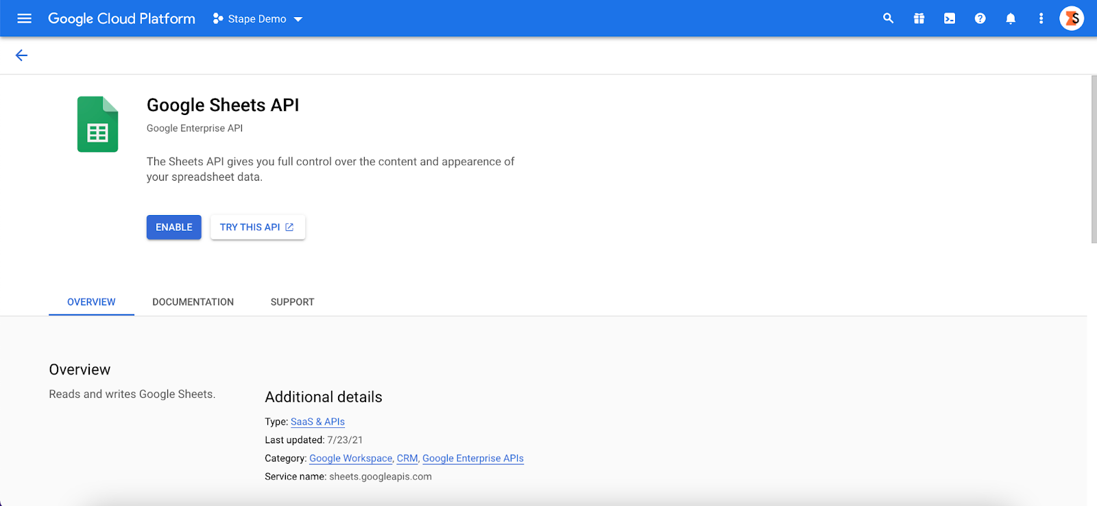 Escrever dados do servidor GTM para o Google Sheets - Stape
