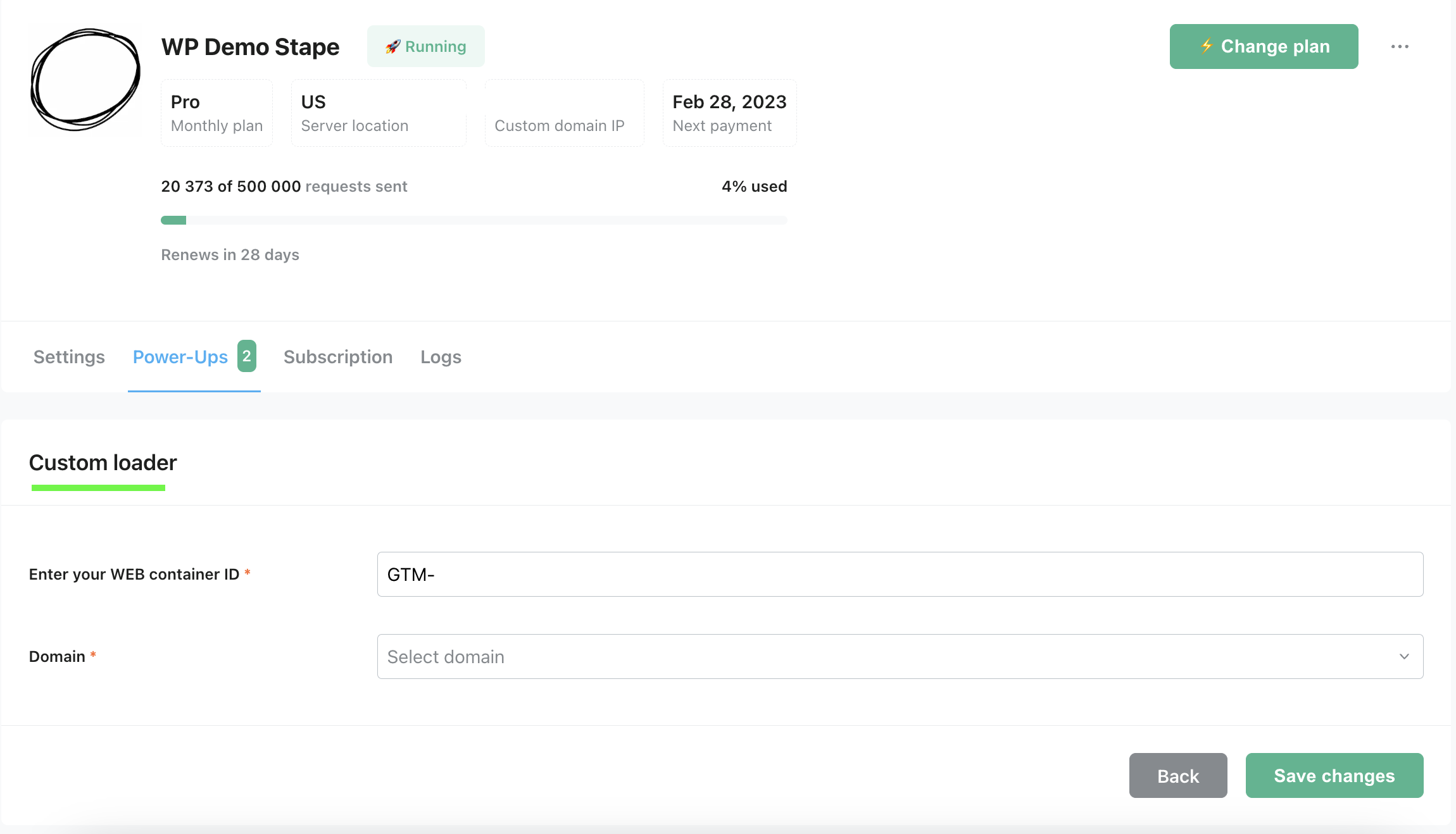 Modify request path with web GTM and GA4 - Stape