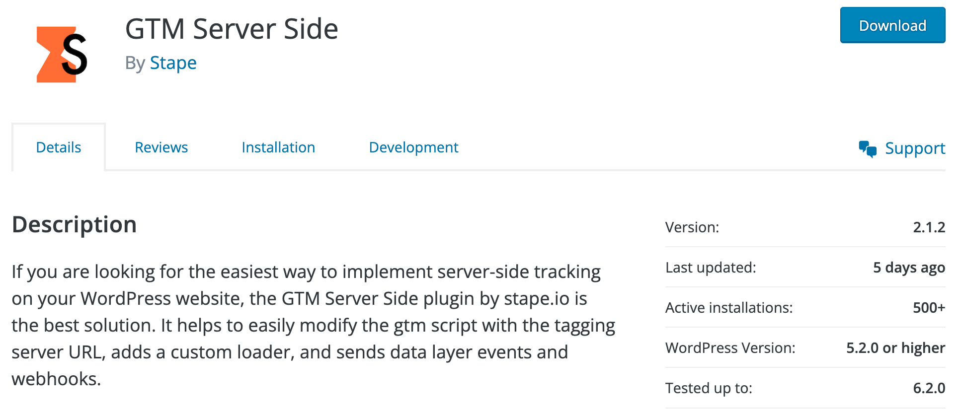 Facebook conversion API para WordPress - Stape