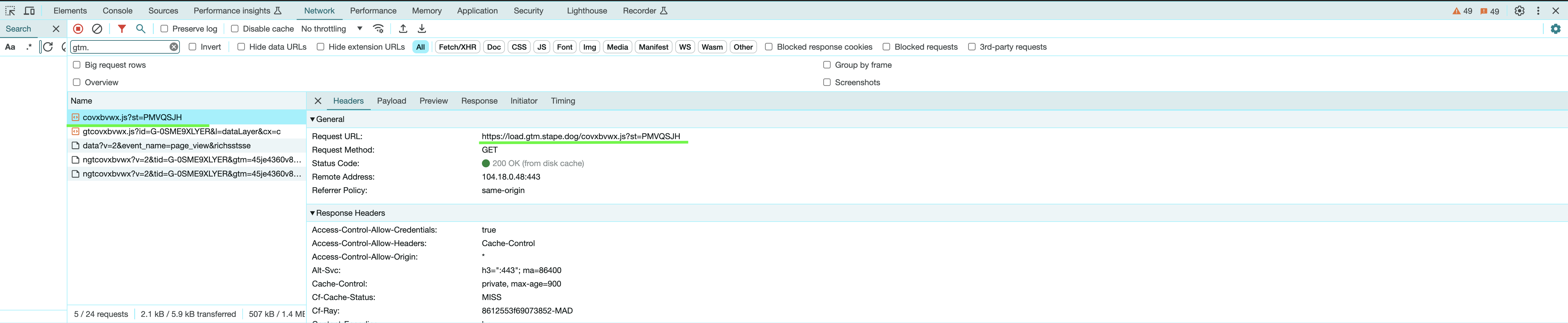Modify request path with web GTM and GA4 - Stape