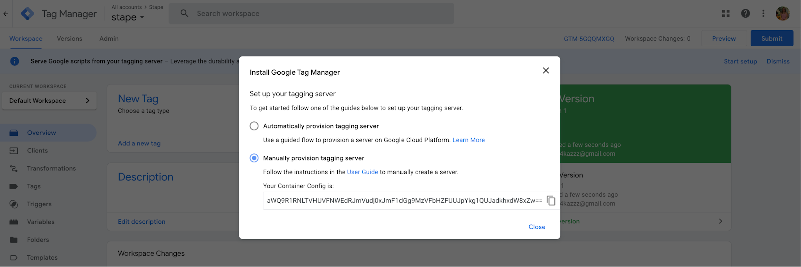 How to set up server-side tagging - Stape