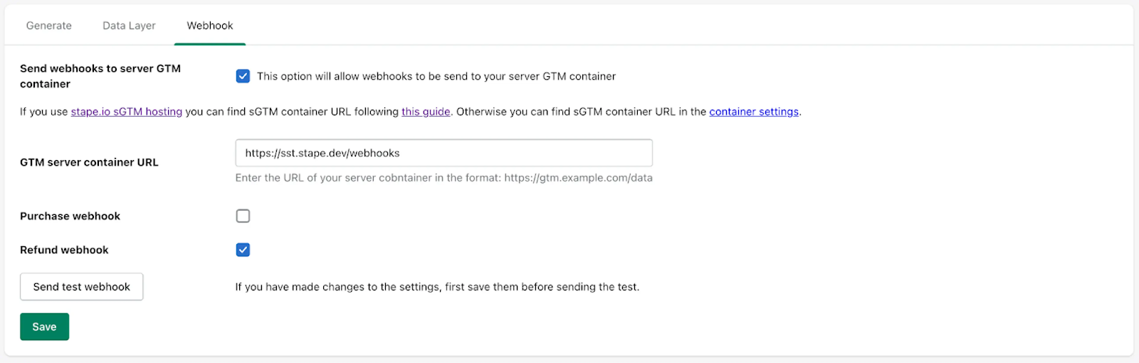 How to use the Stape app for setting up Shopify server-side tagging