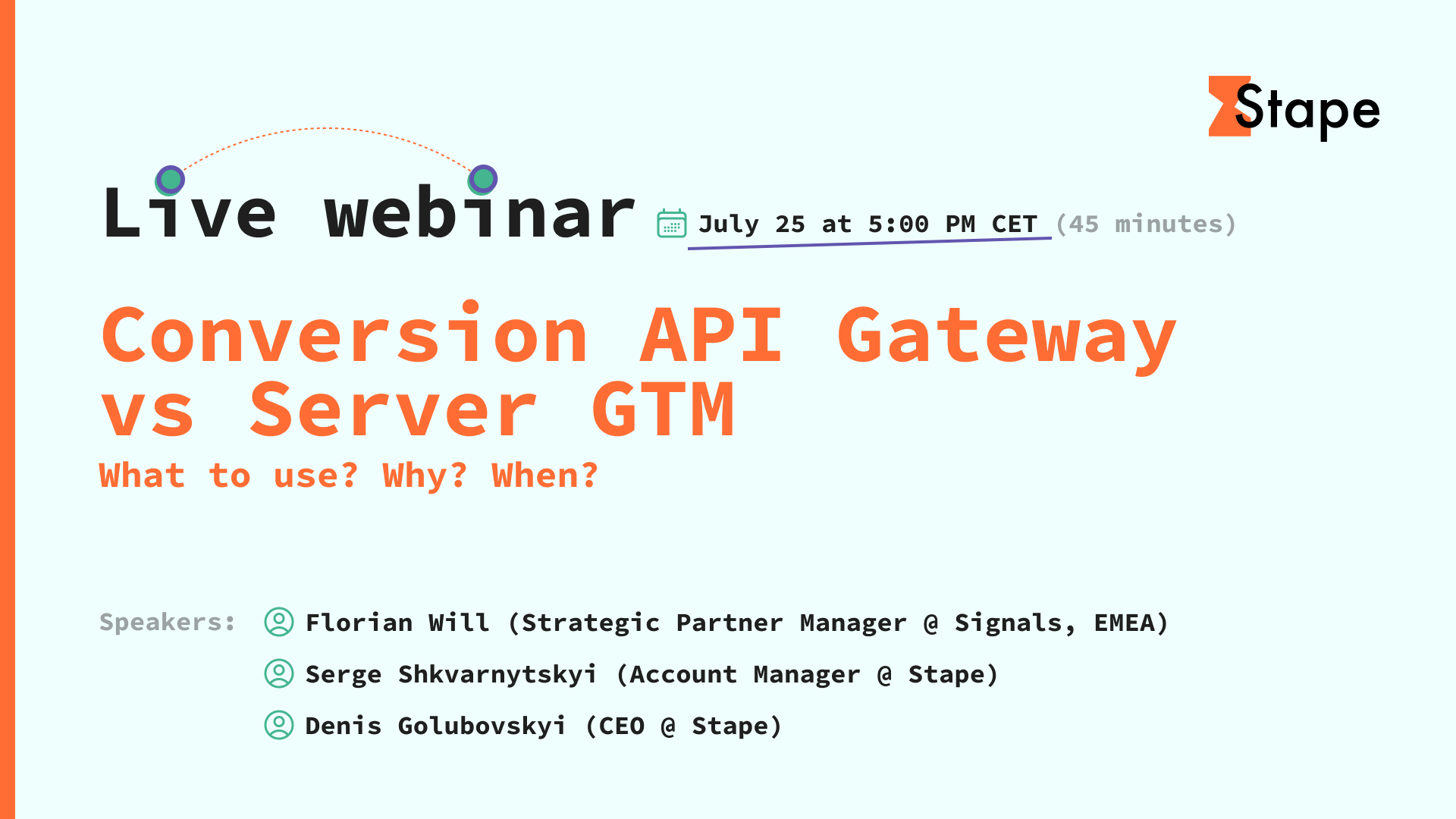 [Stape & Meta Webinar] Conversion API Gateway vs. server GTM | Stape