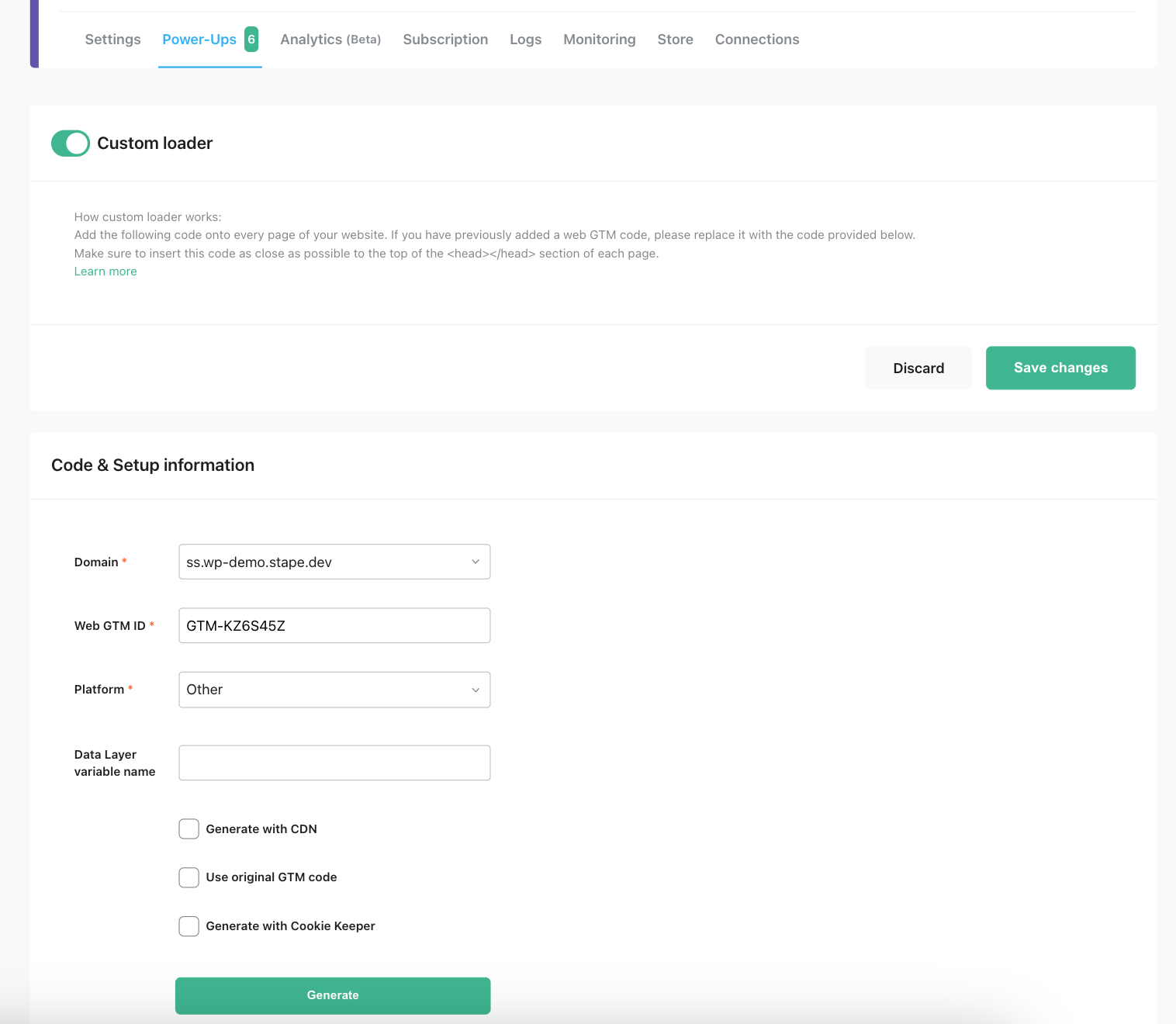 Modify request path with web GTM and GA4 - Stape