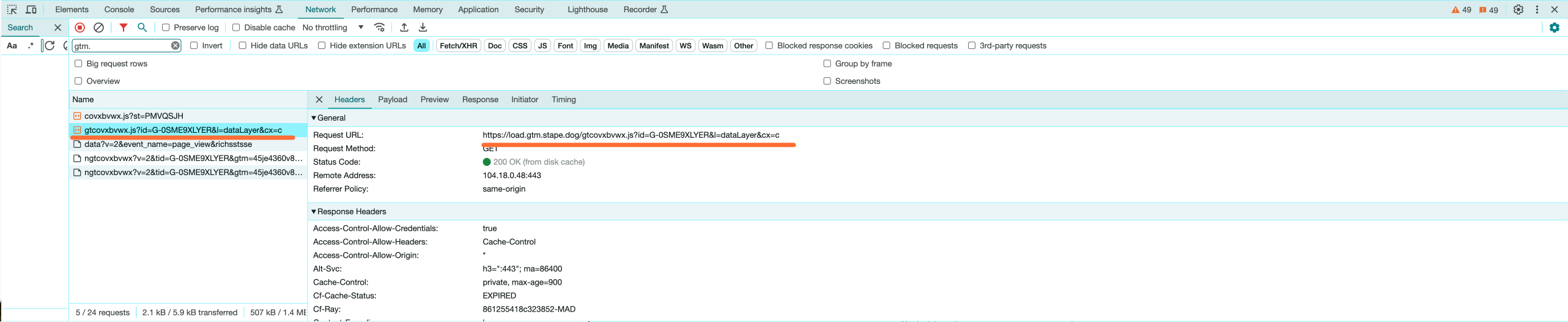 Modify request path with web GTM and GA4 - Stape