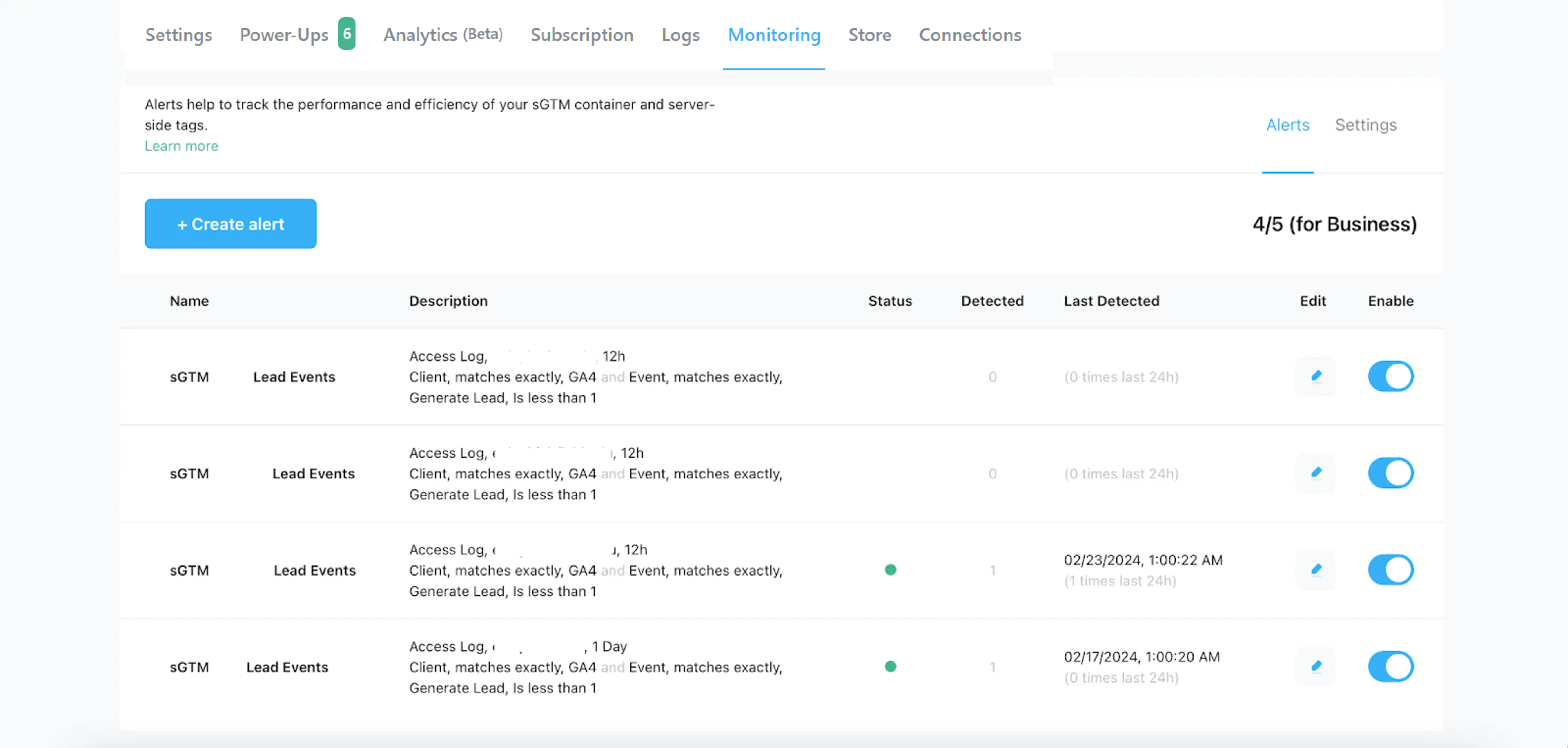 Debugging and monitoring server-side tracking configuration - Stape