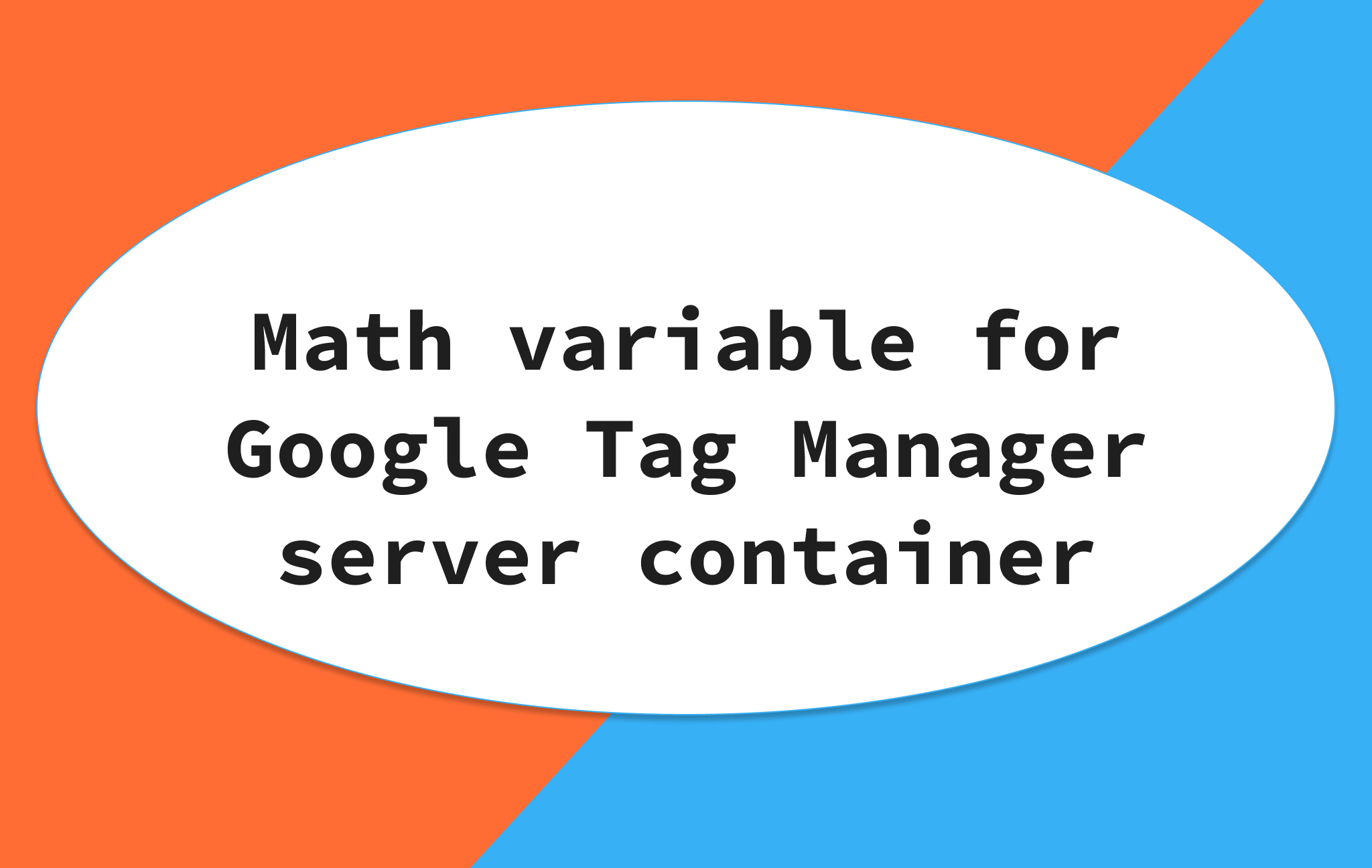 Math variable for GTM server container - Stape
