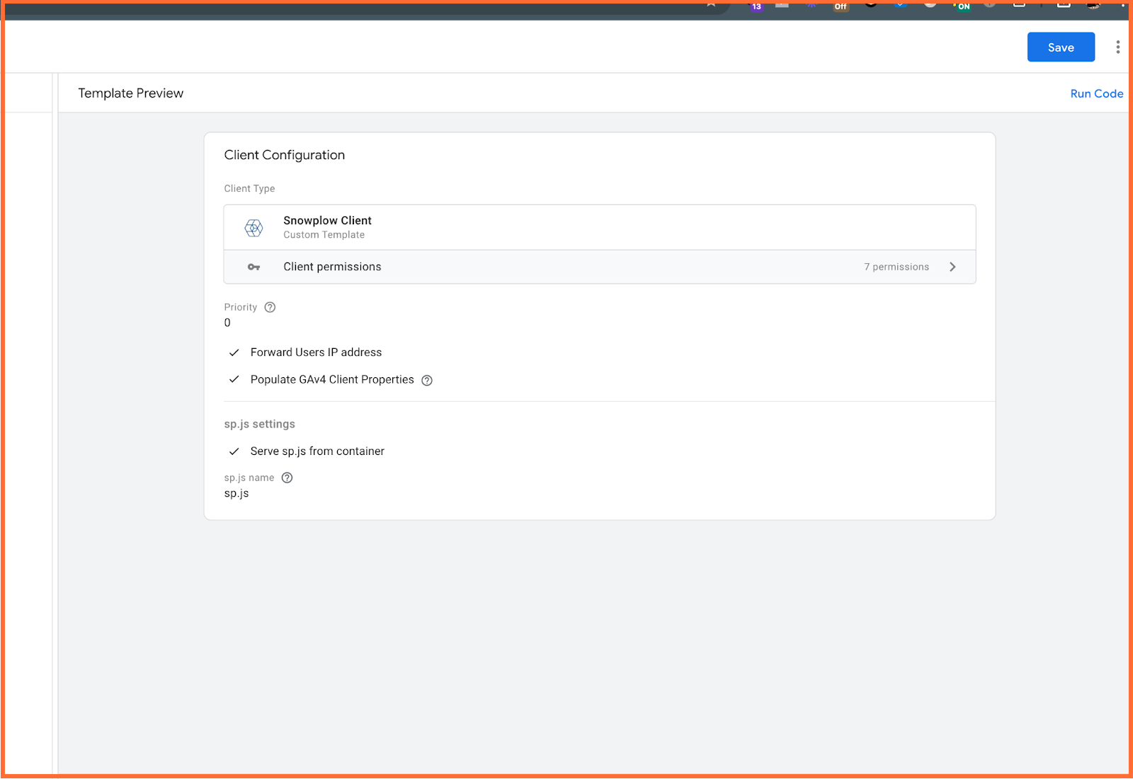 Snowplow tracking integration with server GTM - setup guide
