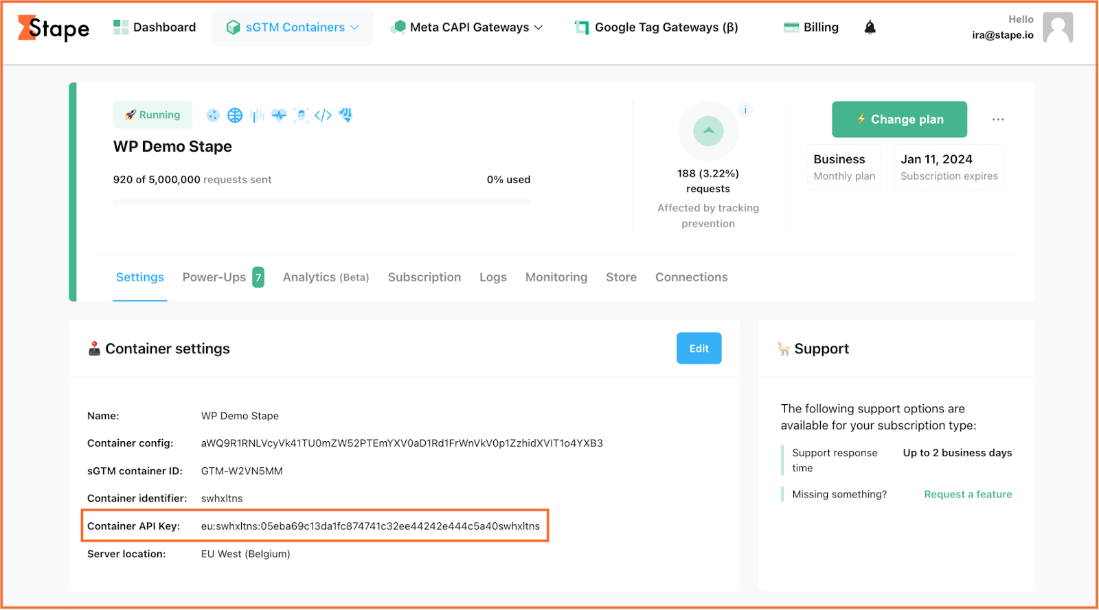 Twitter conversion API tag for sGTM - Stape