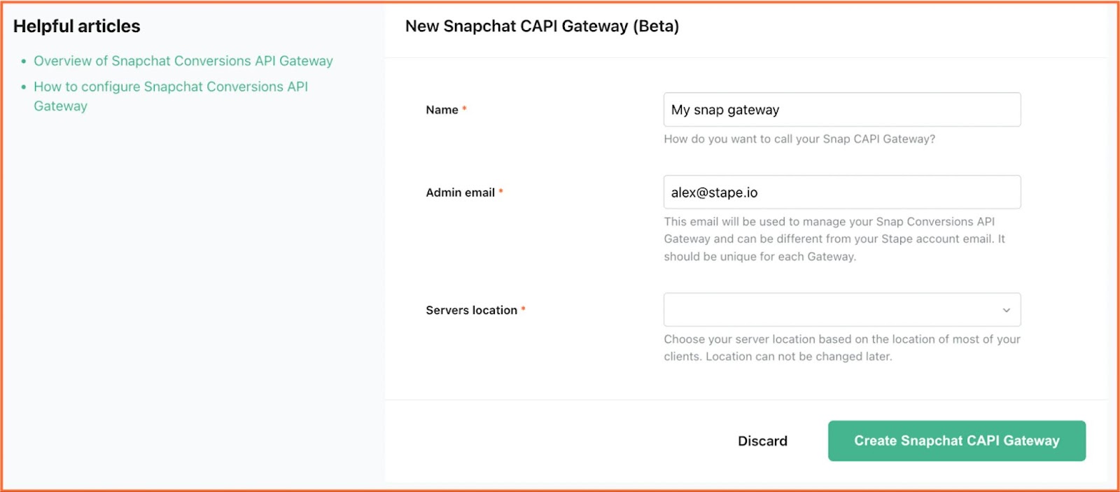 Snapchat CAPI: what is & how to set up